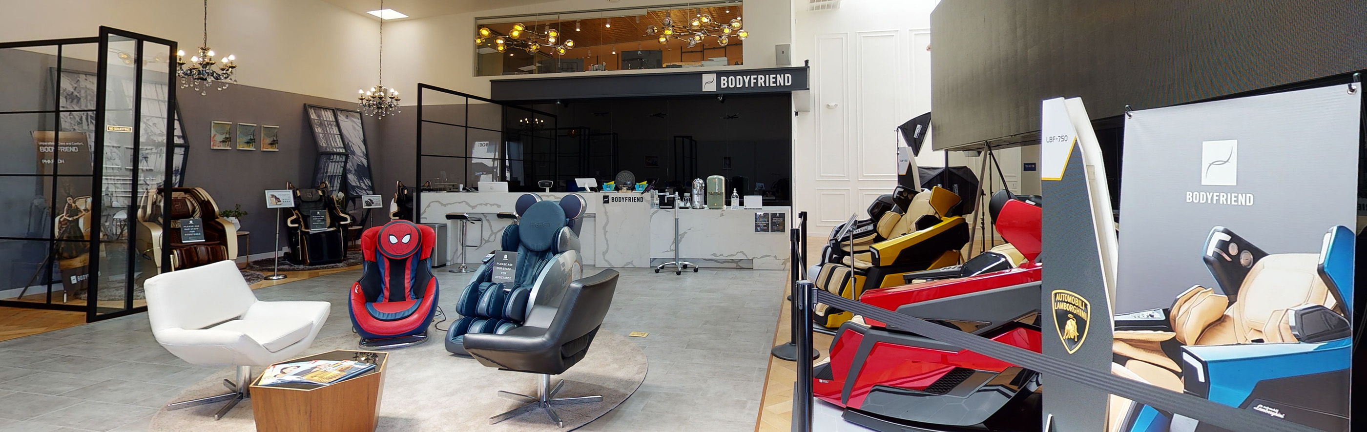 3D Virtual Tours of Bodyfriend Showrooms - Twin Moons LLC